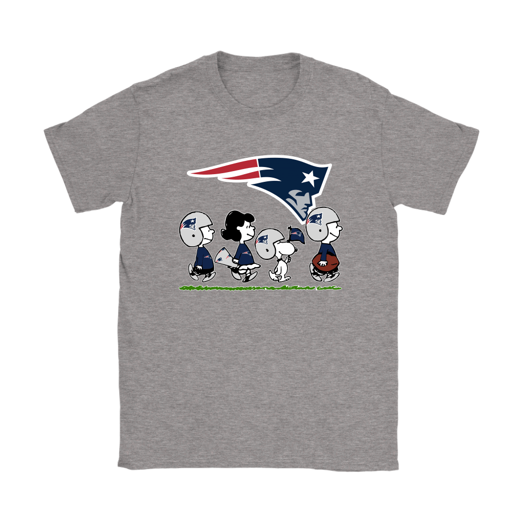 Peanuts Snoopy Football Team With The New England Patriots NFL Shirts ...