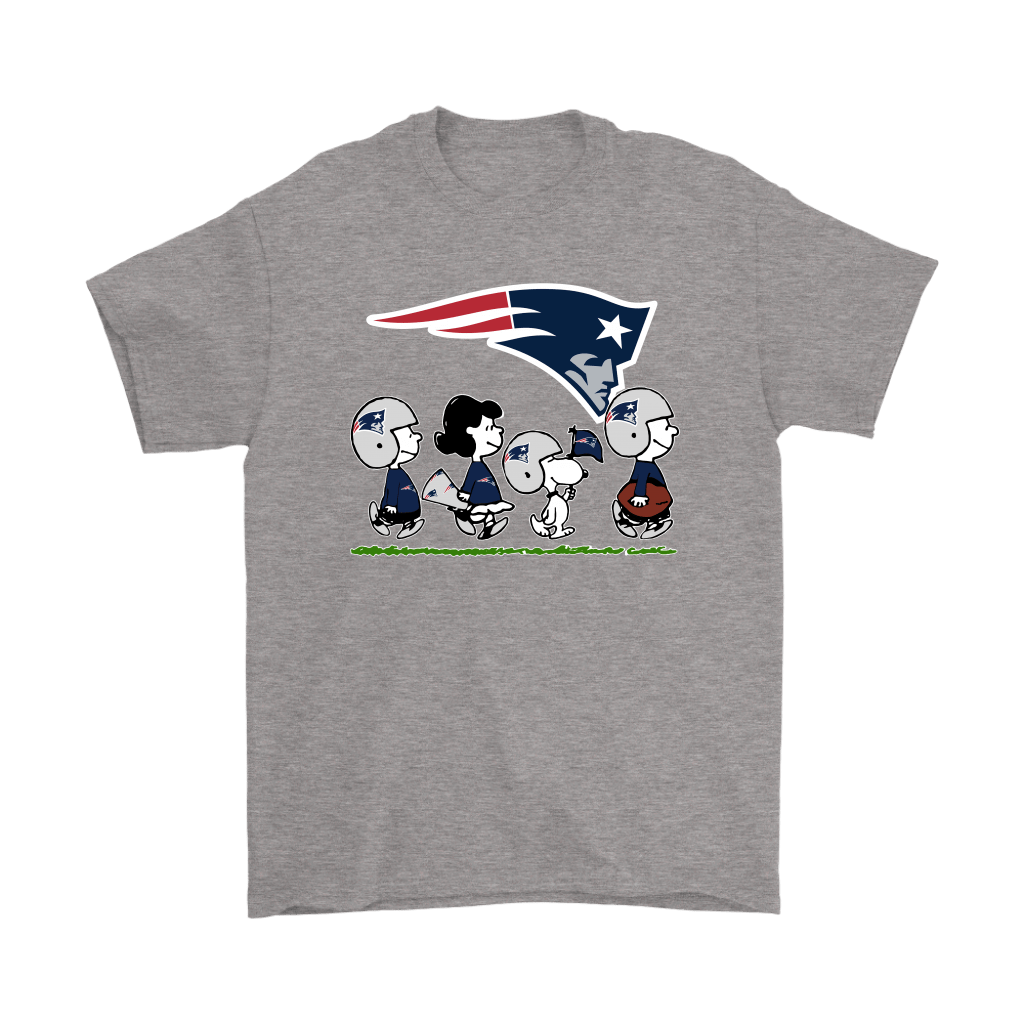 Peanuts Snoopy Football Team With The New England Patriots NFL Shirts ...