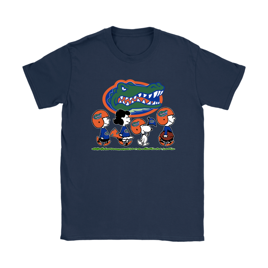 Snoopy The Peanuts Cheer For The Florida Gators NCAA Shirts - Hersmiles