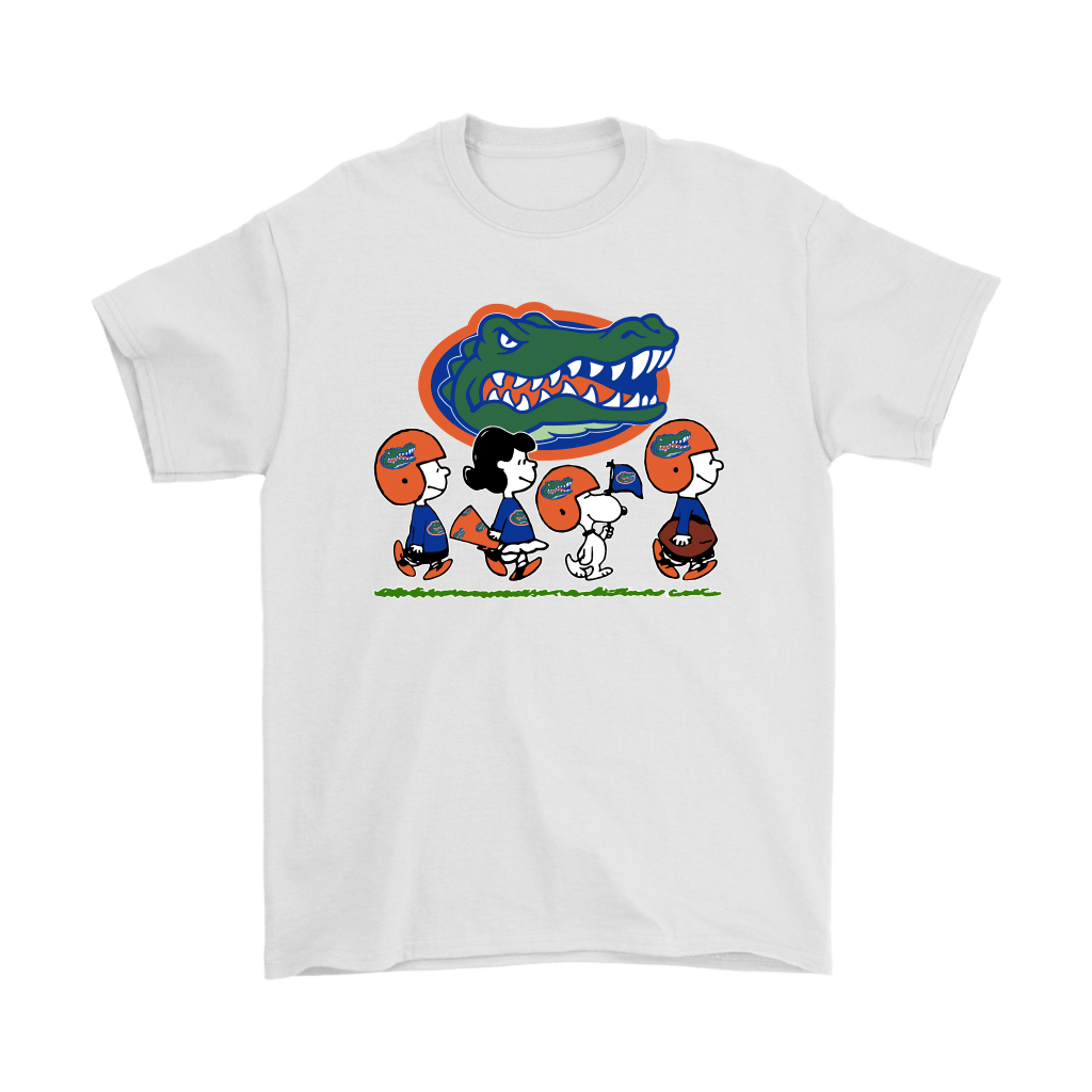 Snoopy The Peanuts Cheer For The Florida Gators NCAA Shirts - Hersmiles