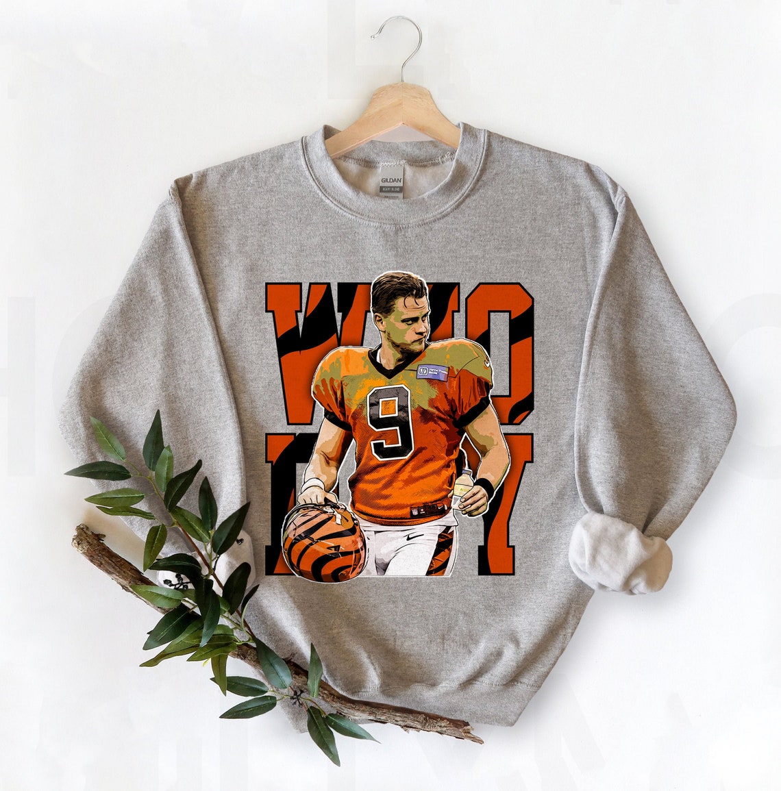 Cincinnati Bengals Joe Burrow Sweatshirt Hersmiles