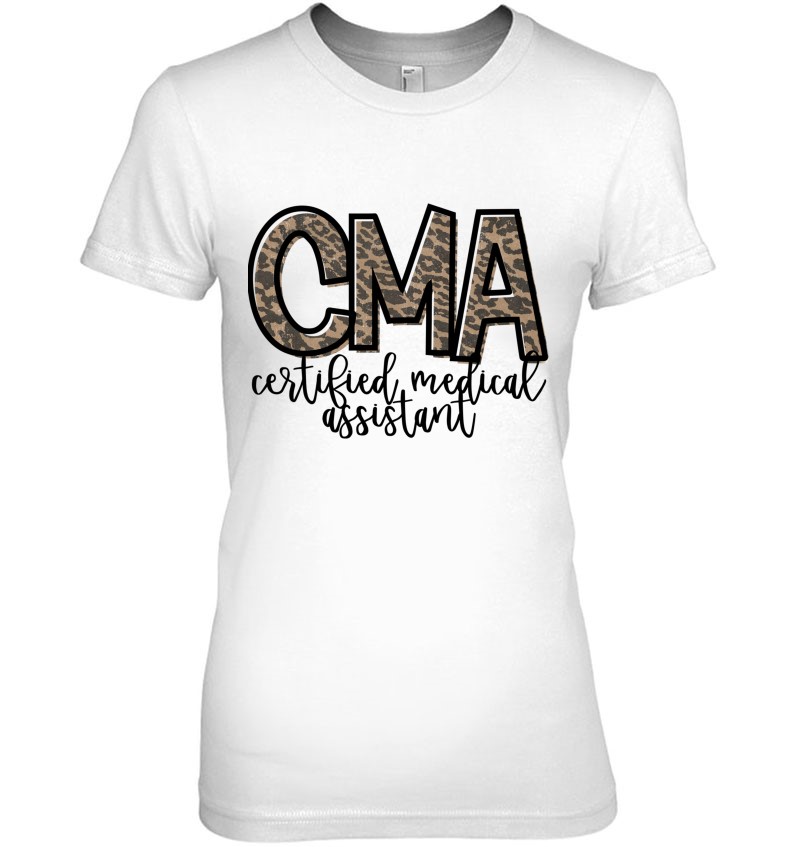 Cma Certified Medical Assistant Cute Nurse - Hersmiles