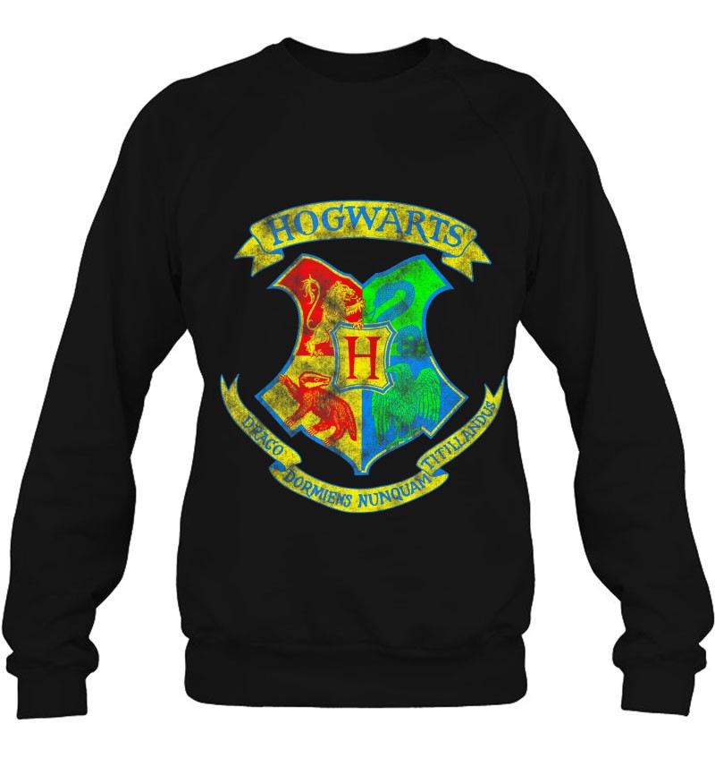 Harry Potter Hogwarts Neon Crest - Hersmiles