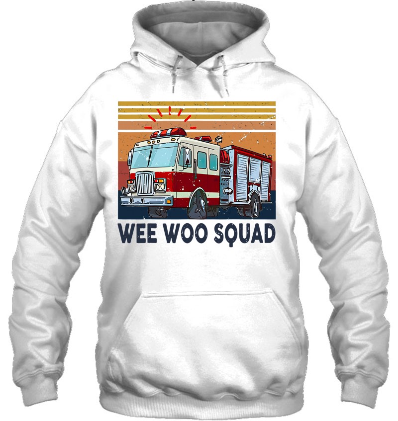 Wee Woo Squad Fire Truck Firefighter Vintage - Hersmiles