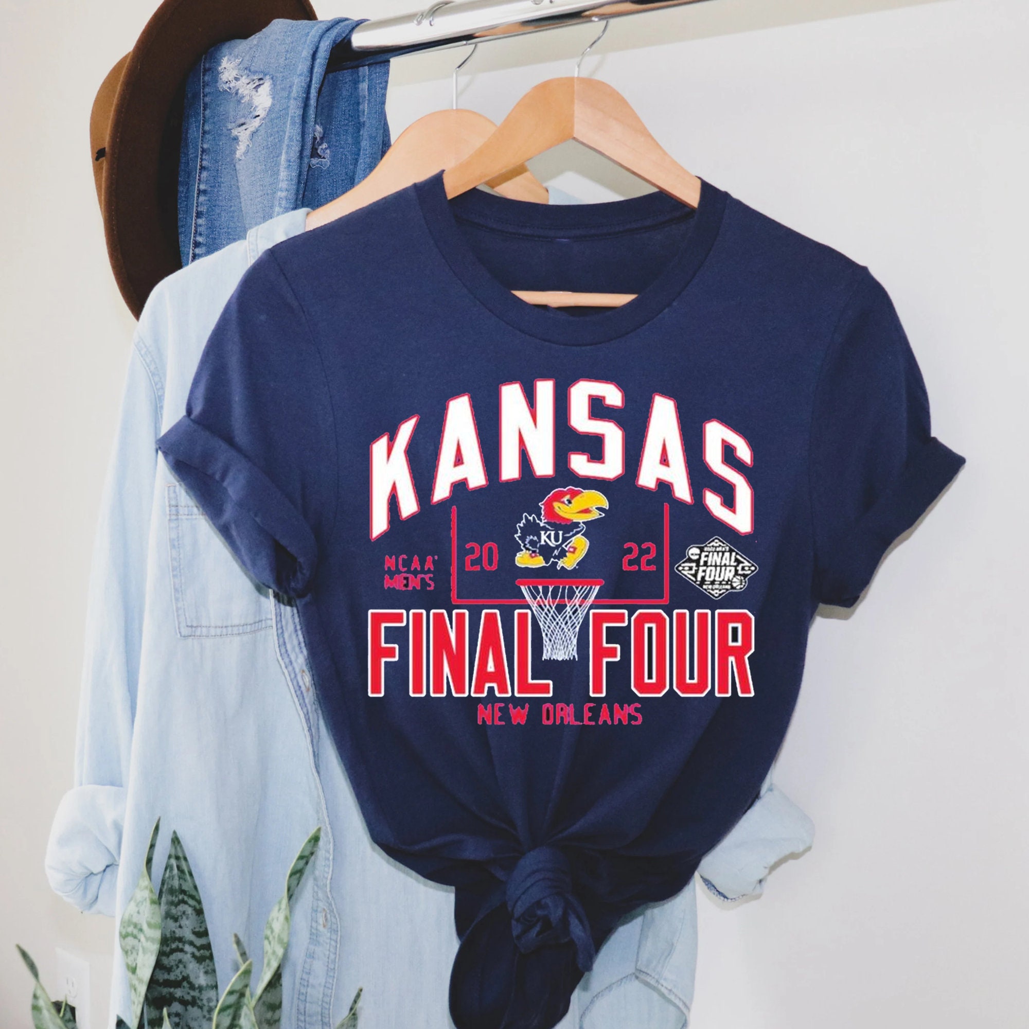 KU Kansas Final Four Shirt 2022 - Hersmiles