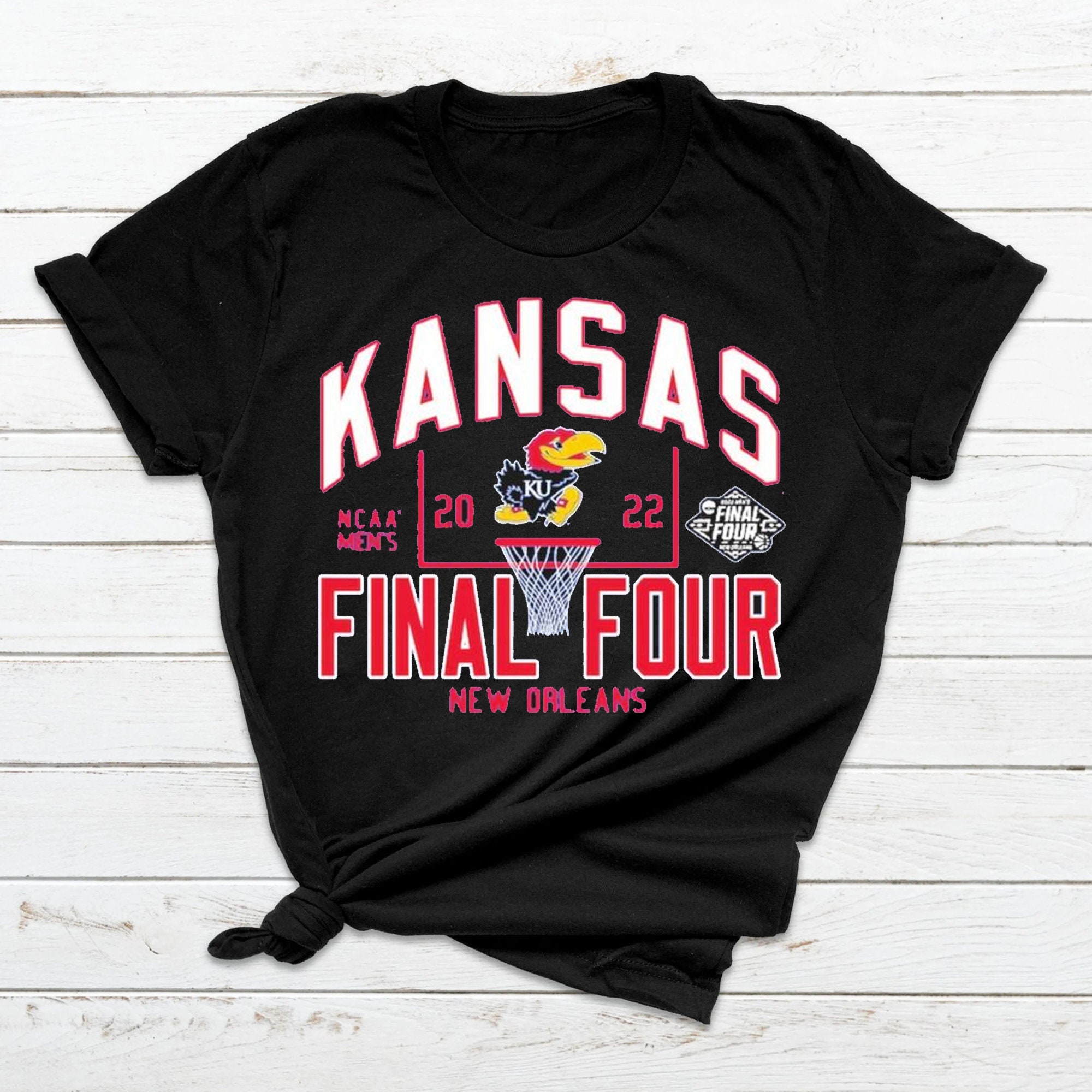 KU Kansas Final Four Shirt 2022 - Hersmiles