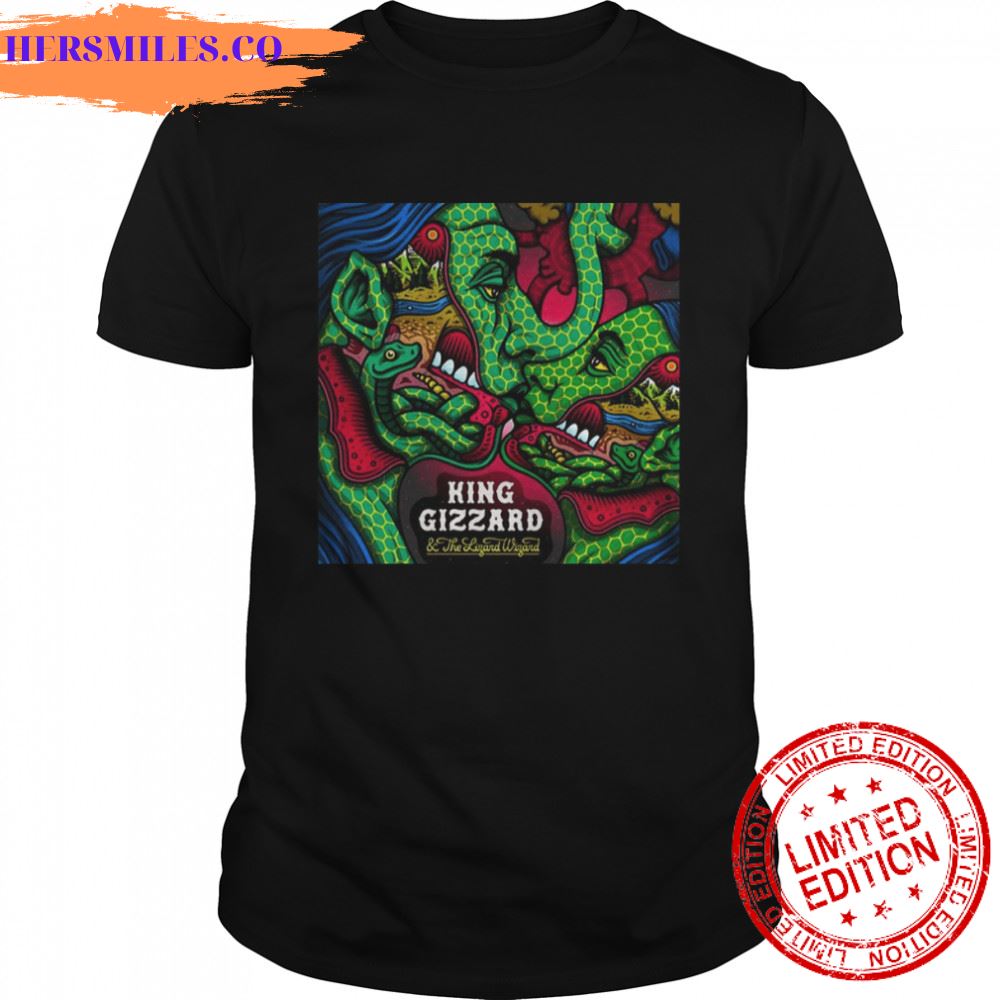 Aesthetic Design Of King Gizzard And The Lizard Wizard Shirt - Hersmiles