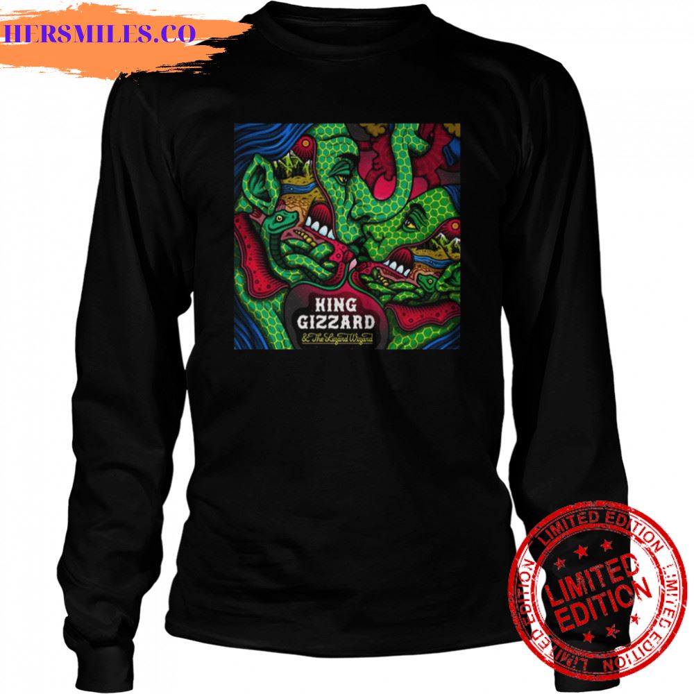 Aesthetic Design Of King Gizzard And The Lizard Wizard Shirt - Hersmiles