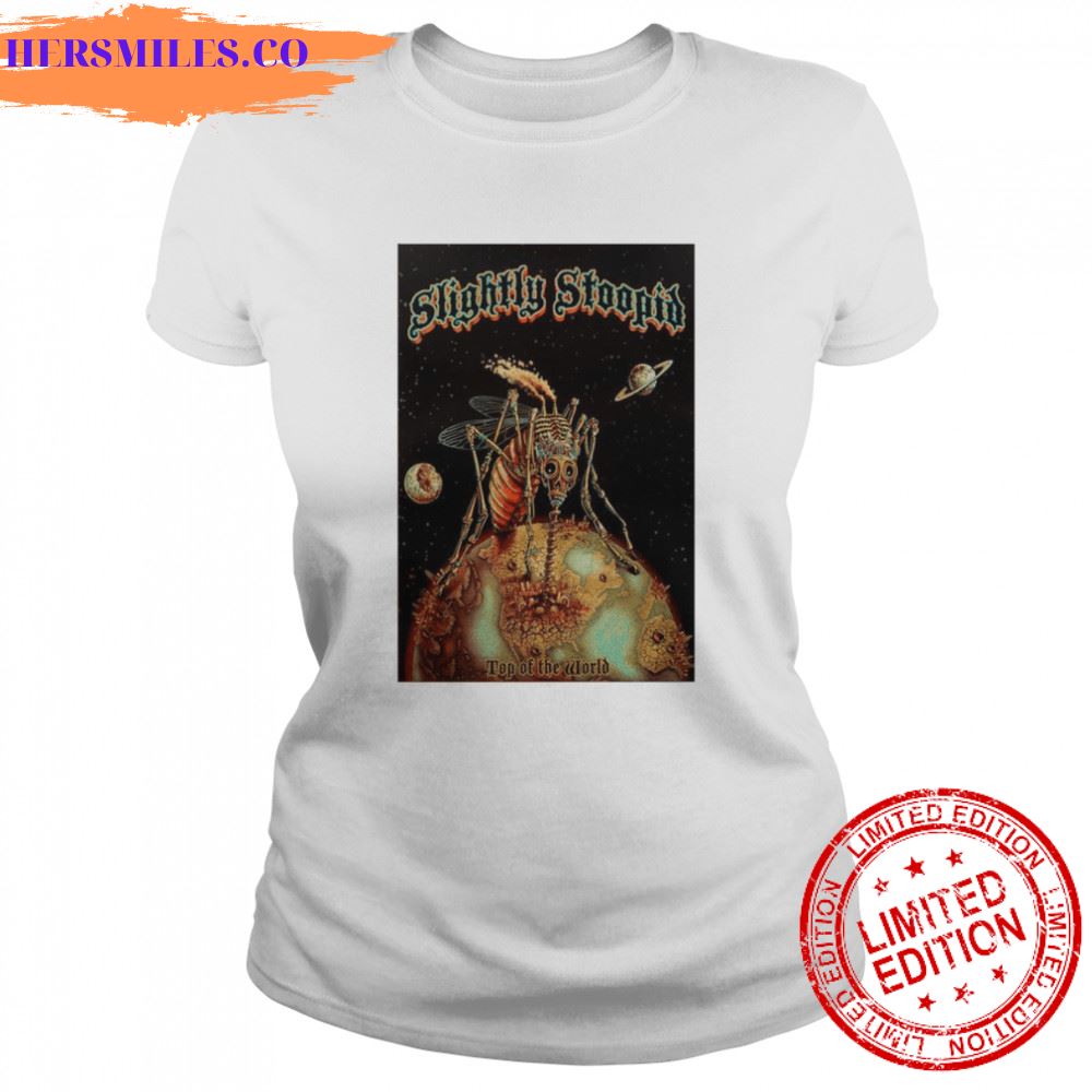 Album Cover Slightly Stoopid Top Of The World Poster Shirt - Hersmiles