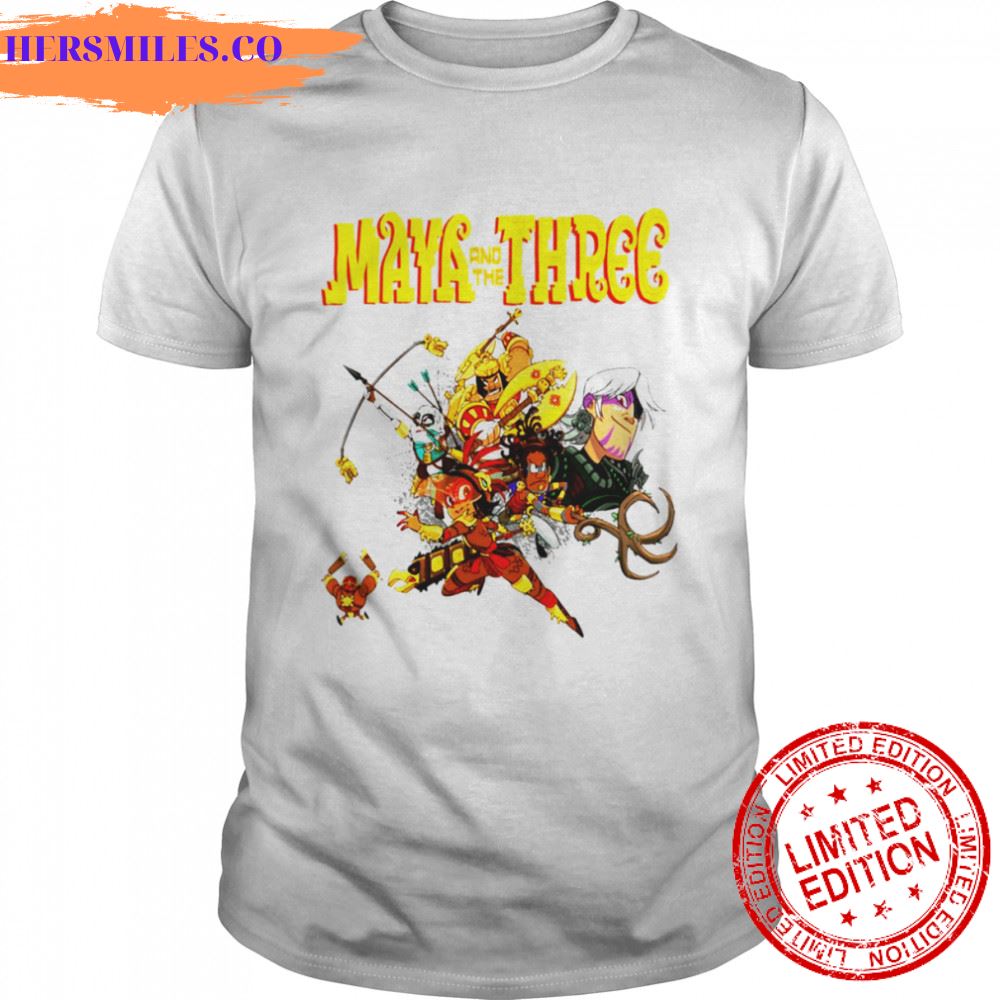 All Characters Design Maya And The Three Shirt - Hersmiles