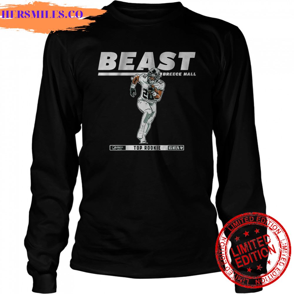Breece Hall Beast Pepsi Top Rookie Shirt - Hersmiles