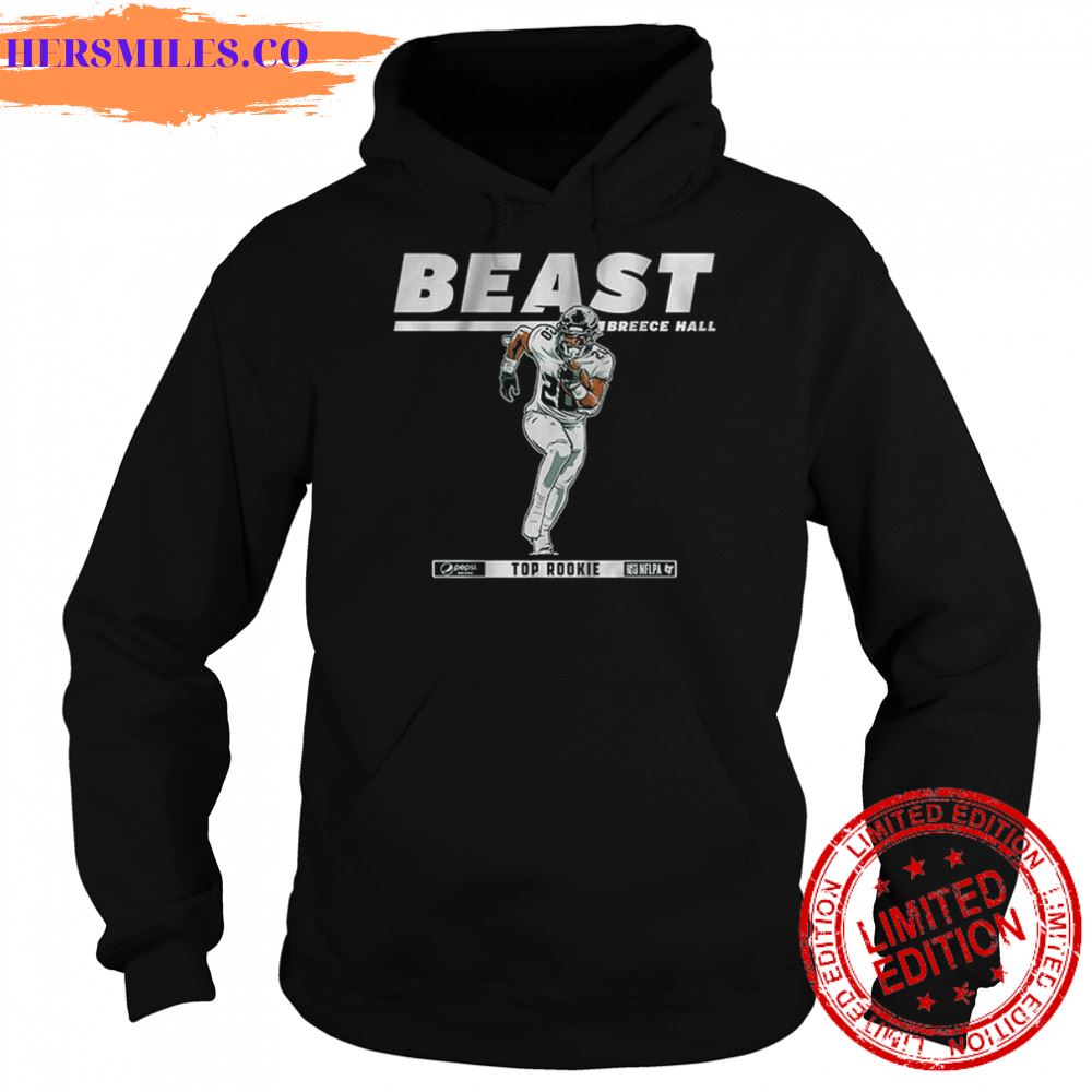 Breece Hall Beast Pepsi Top Rookie Shirt - Hersmiles