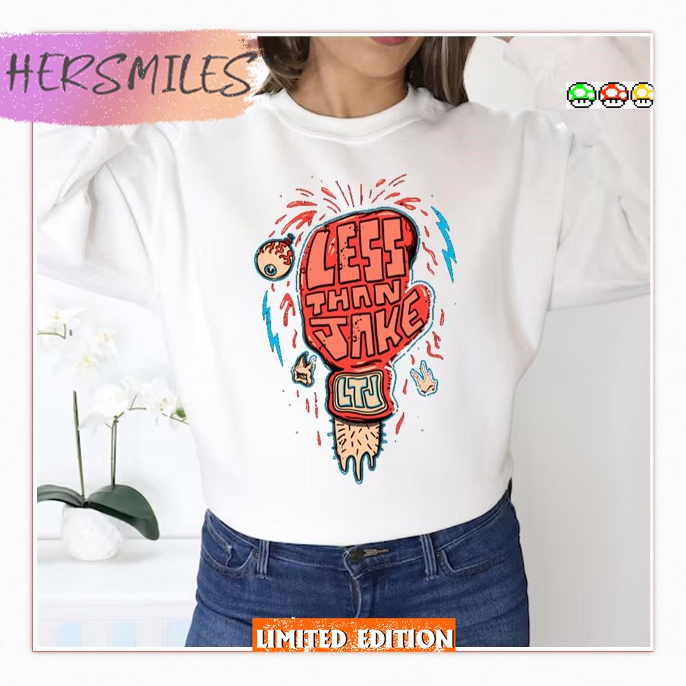 Boxing Less Than Jake Last One Out Of Liberty City T-shirt - Hersmiles
