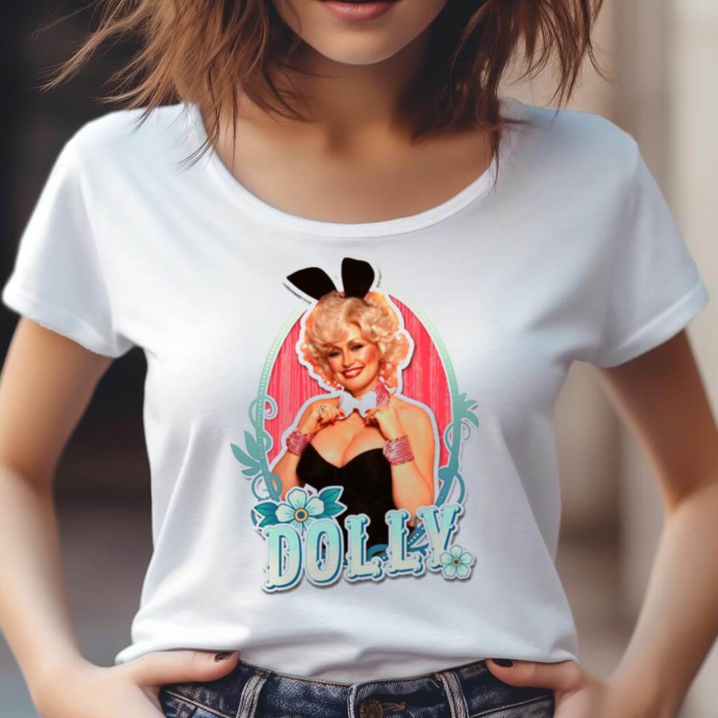 Dolly Parton Playboy Bunny Vintage Shirt - Hersmiles