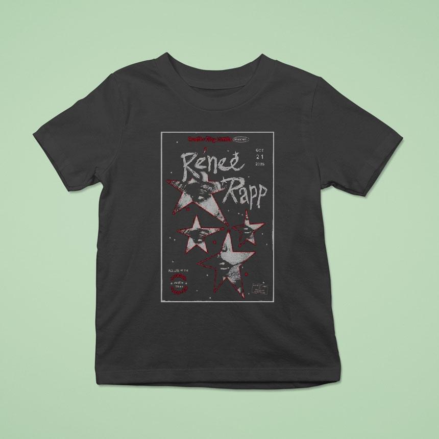 Renee Rapp Fall Tour 2025 The Moody Theater Austin New Shirt - Hersmiles