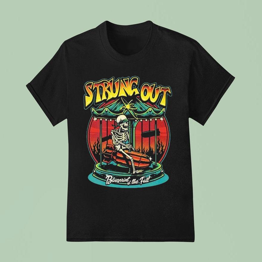 Strung Out 35 Year Anniversary Tour 2025 Blueprint Of The Fall Skeleton ...