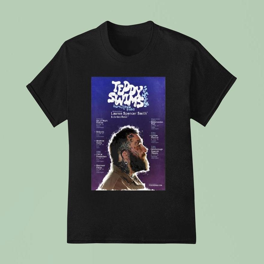 Teddy Swims Uk Ireland Tour 2026 Shirt - Hersmiles