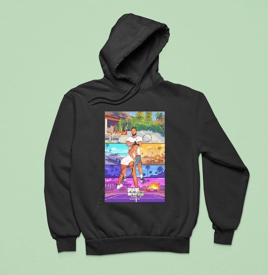 Grand Theft Auto V Tennis Sexyy Red X Drake Shirt - Hersmiles