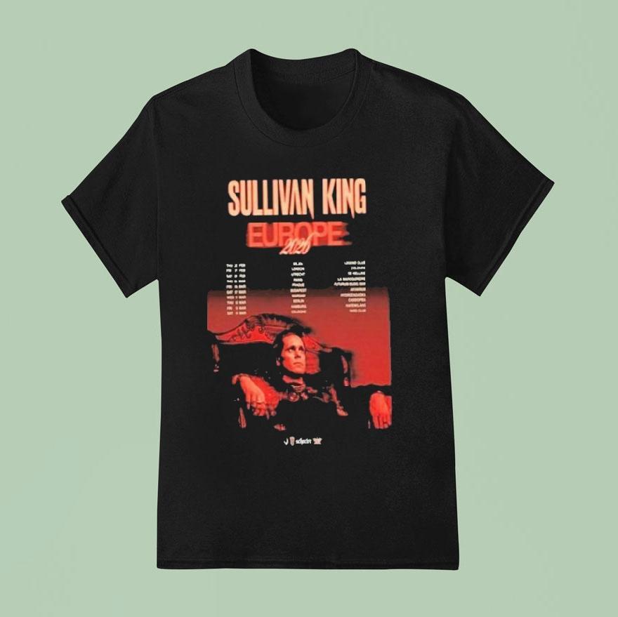 Sullivan King Europe 2026 Tour Shirt - Hersmiles