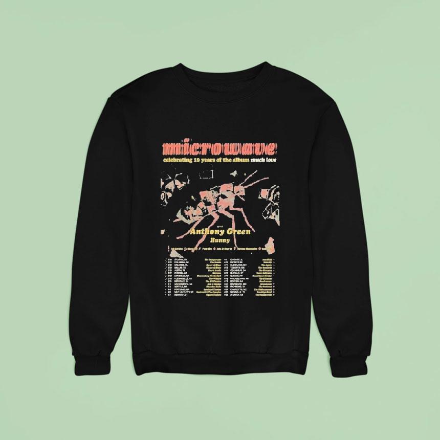 Microwave Celebrating 10 Years Of The Album Much Love 2026 Tour Shirt ...