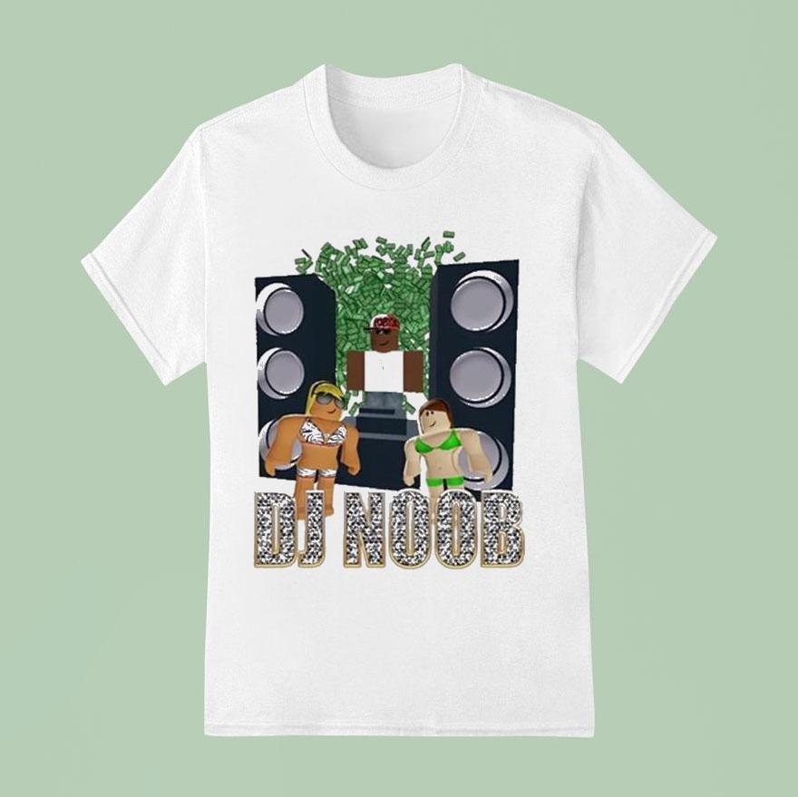 Dj Noob Roblox Shirt - Hersmiles